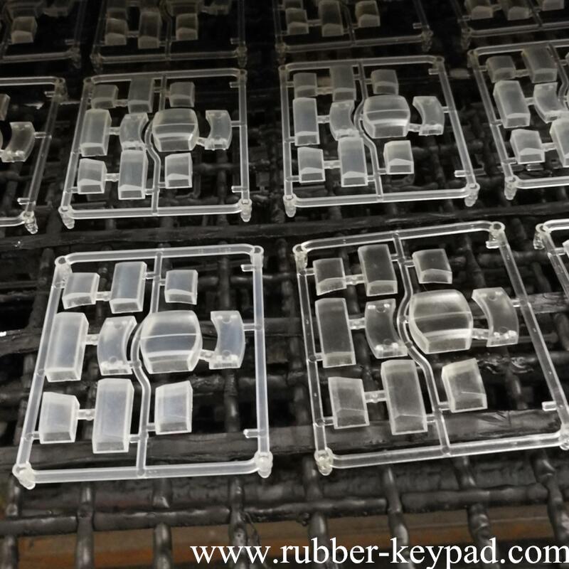 Rubber Keypad with Plastic Button Cover from China manufacturer ...