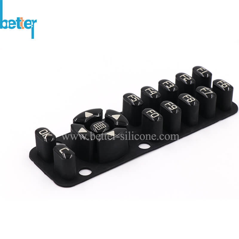Elastic Silicone Rubber Epoxy Coated Keyboard from China manufacturer ...