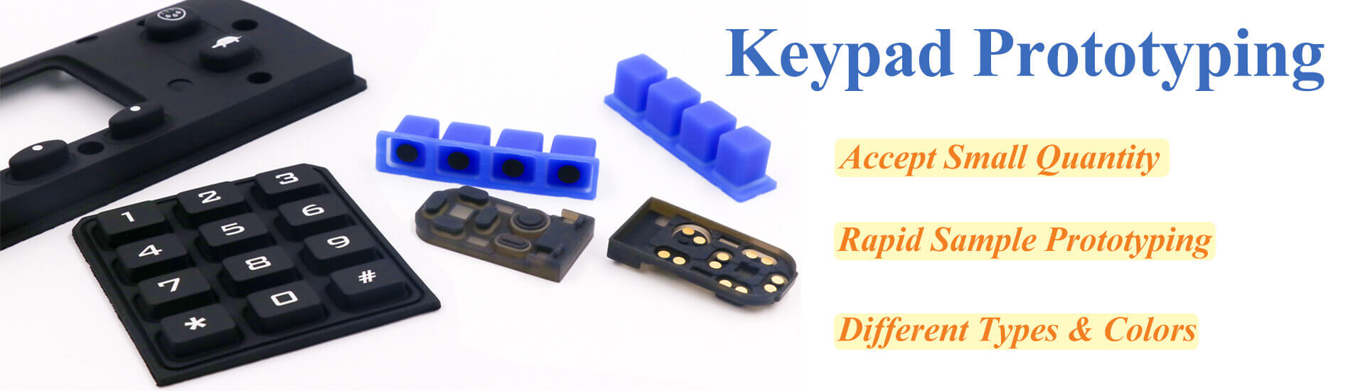 Rubber Keypad Manufacturer | Free Silicone Keypad Design Support