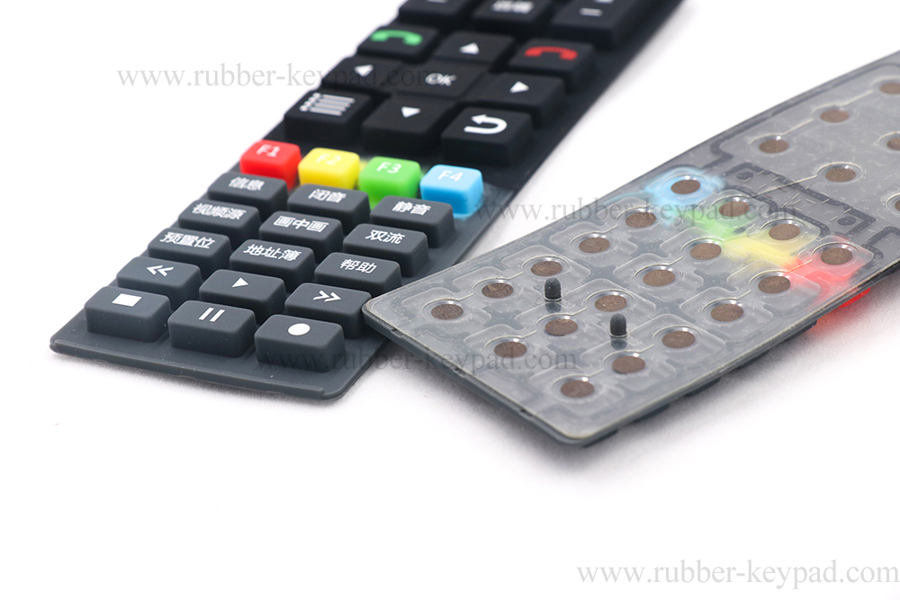 Cutom OEM Silicone Remote Control Keypad from China manufacturer ...