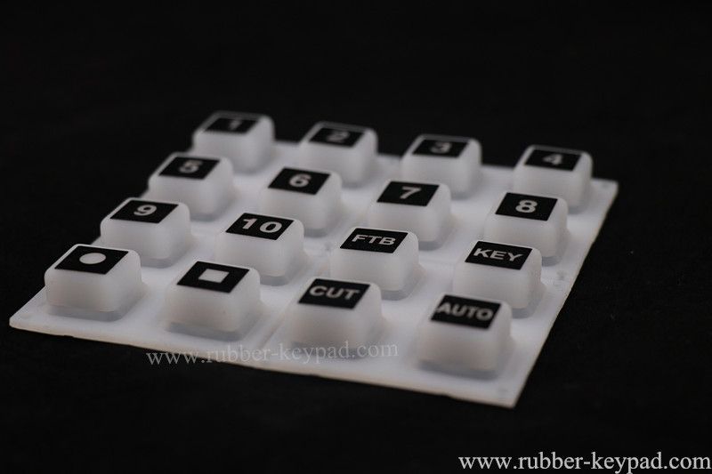 Silk-Screen Printing Rubber Keypad from China manufacturer - Xiamen ...