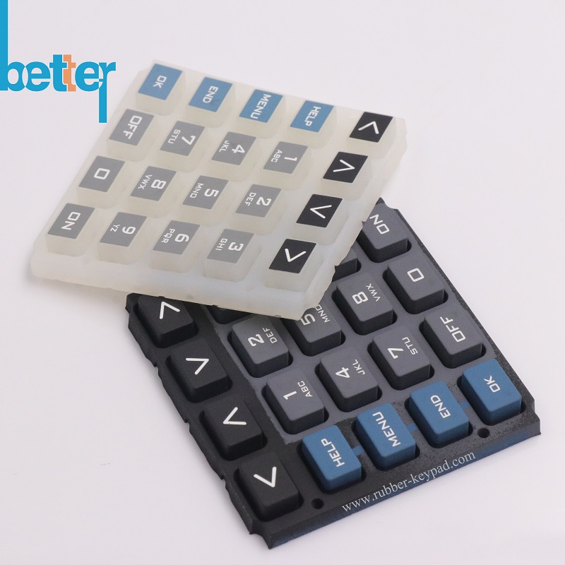Different Protective Coatings For Silicone Rubber Button Keyboard
