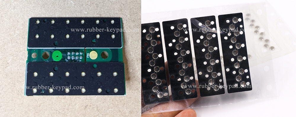 What is a metal dome switch keyboard?