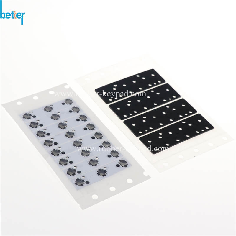 Back Self Adhesive Rubber Pad Buttons from China Manufacturer