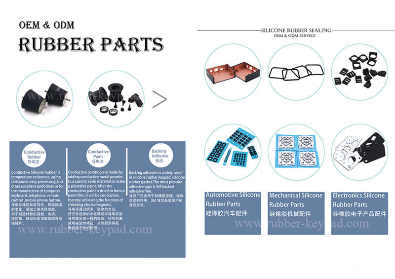 Adhesive Silicone Rubber Buttons, Self Adhesive Buttons&Keypads ...