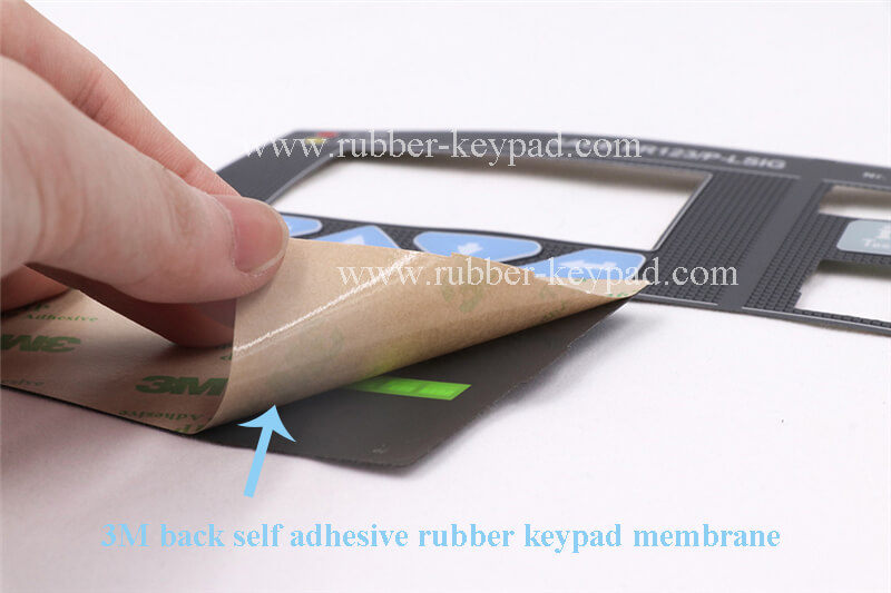 Adhesive Silicone Rubber Buttons, Self Adhesive Buttons&Keypads ...