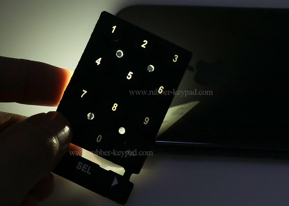 Rubber Aircraft Keypad | Aviation Keyboard